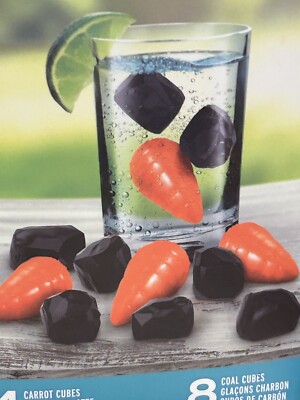 Genuine FRED DE-FROSTY Reusable Ice Cubes - Melted Snowman FUN PARTY ...