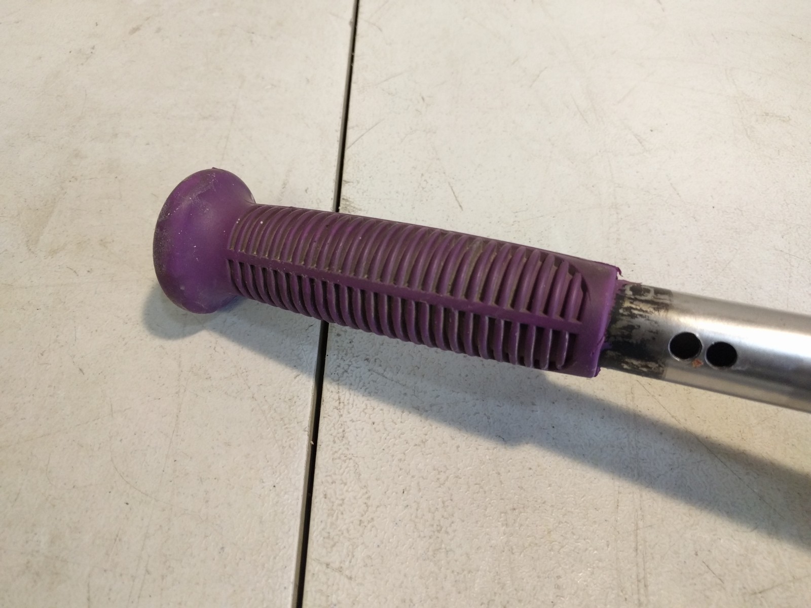 Polaris Stainless Steel Jet Ski Watercraft Handlebars with Purple Grips ...