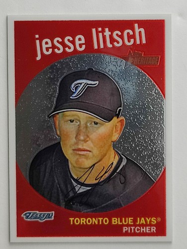 2008 Topps Heritage Chrome C232 Jesse Litsch /1959 | eBay