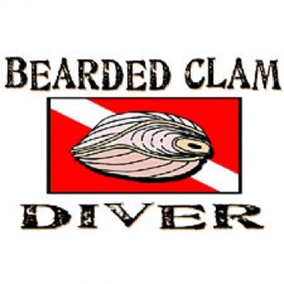 New OFFICIAL BEARDED CLAM DIVER White T-Shirts Small to 5XL | eBay
