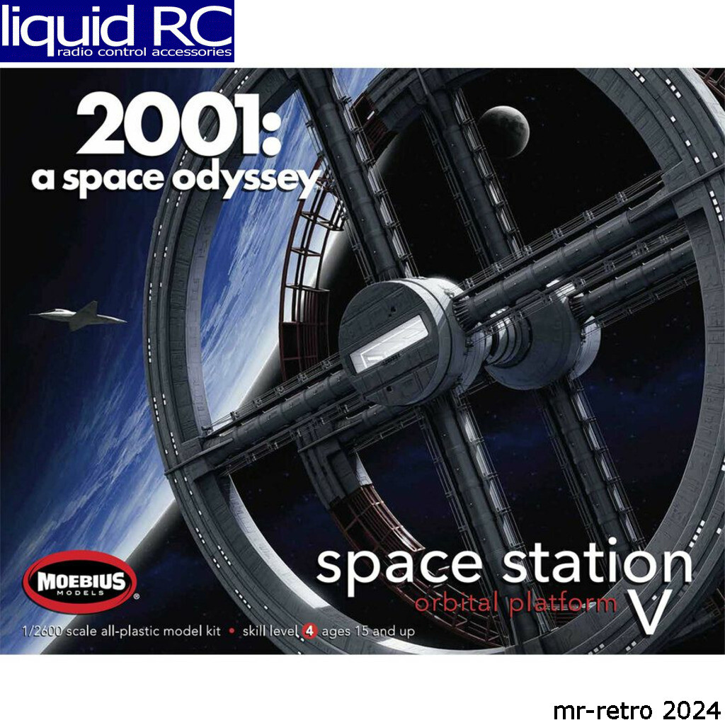 Moebius Models 2001-6 2001: Space Station V Plastic Model Kit | eBay