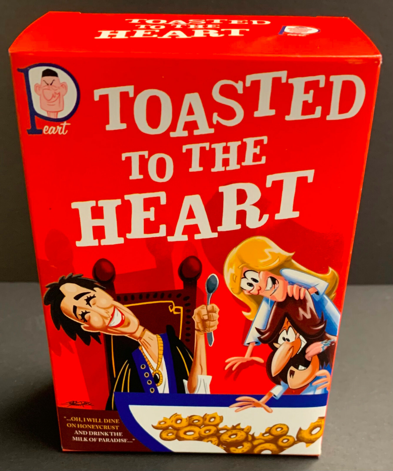 2000 Vintage RUSH Toasted To The Heart Cereal Box Music General Mills | eBay