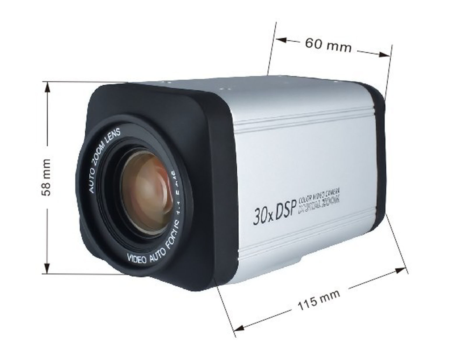 1000TVL 30X Optical Zoom CCTV Analog Camera Auto Focus 30X Security ...