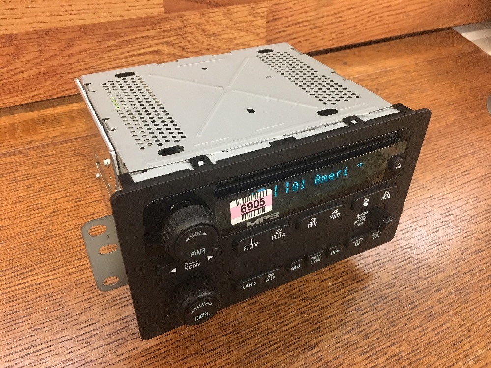 OEM 2004-2012 Chevy Colorado Silverado CD Radio GMC Truck SUV 15850275 ...