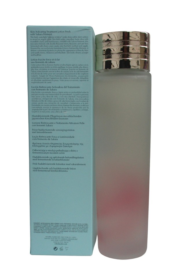 Estee Lauder Micro Essence Skin Activating Lotion Fresh with Sakura 6.7 ...