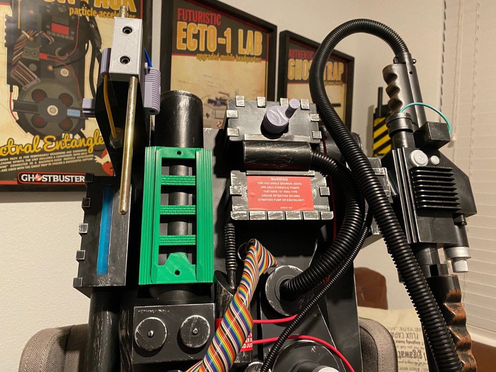 Spirit LIFE-SIZE Sized Booster Frame Upgrade Ghostbusters Proton Pack ...