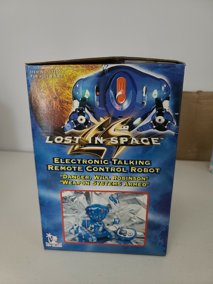 Lost In Space Electronic Talking Remote Control Talking Robot Action ...