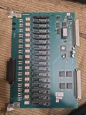 Dukane STARCall Intercom Balanced Telephone Card 110-3775B REV 4 Exc ...