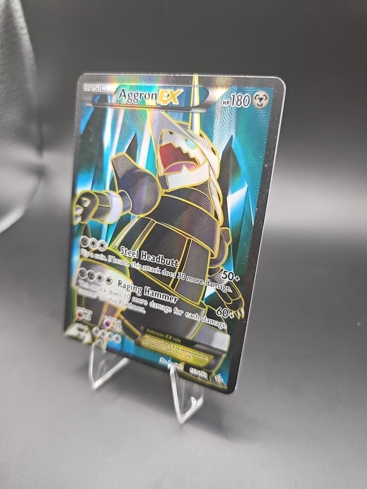 Aggron EX (153 Full Art) 153/160 XY-Primal Clash Holo | eBay