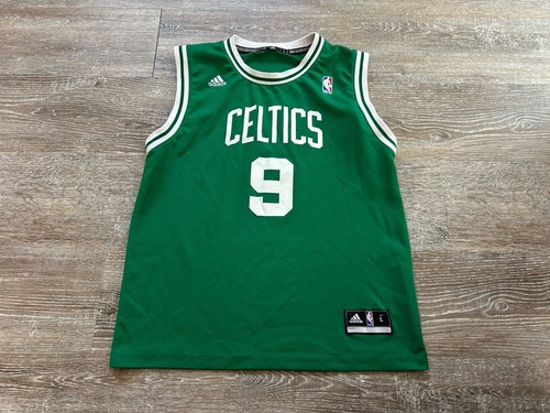 Boston Celtics Jersey Youth Boys Large Green #9 NBA Rajon Rondo adidas ...