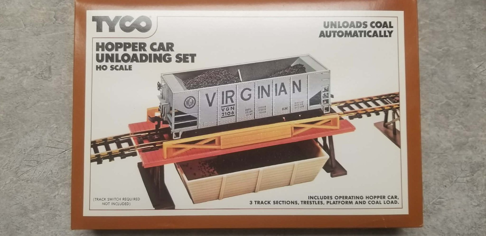 Tyco HO Scale Kit No. 862 Hopper Car Unloading Set **New Open Box** | eBay