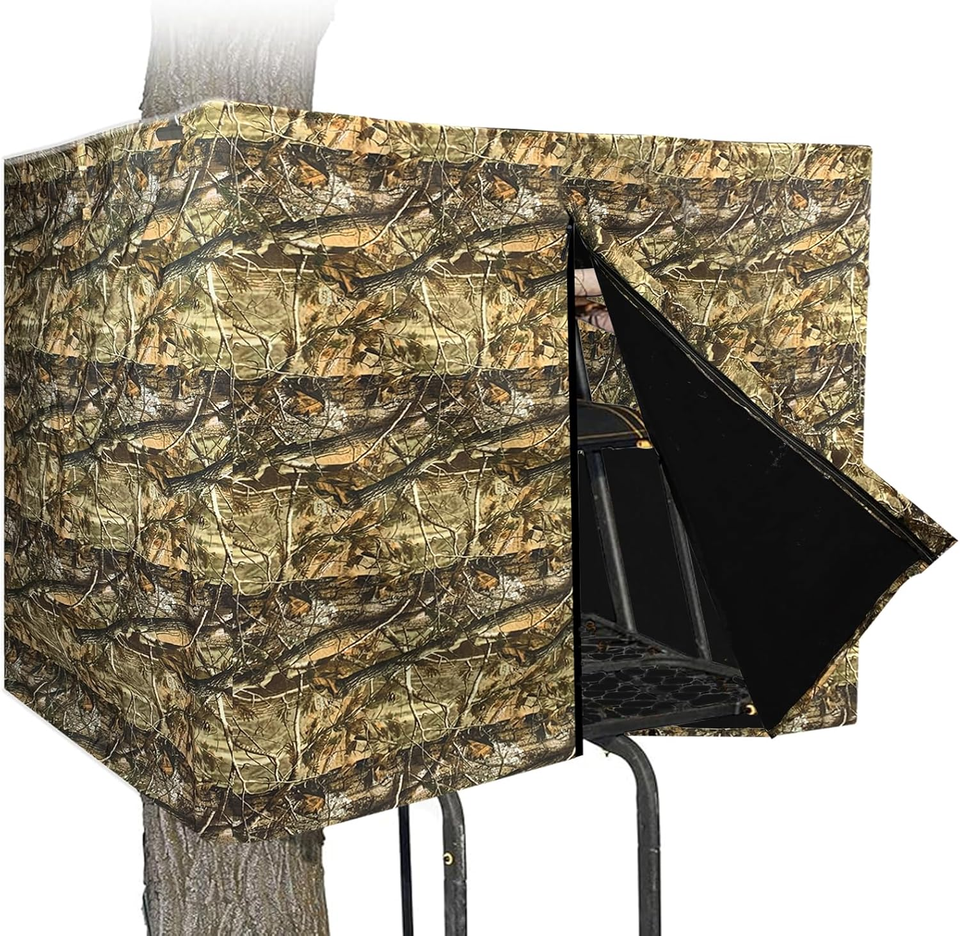 Tree Stand Blind Kit 138'' X 35.4'' Universal 2 Man Tree Stand Blinds for Deer H | eBay
