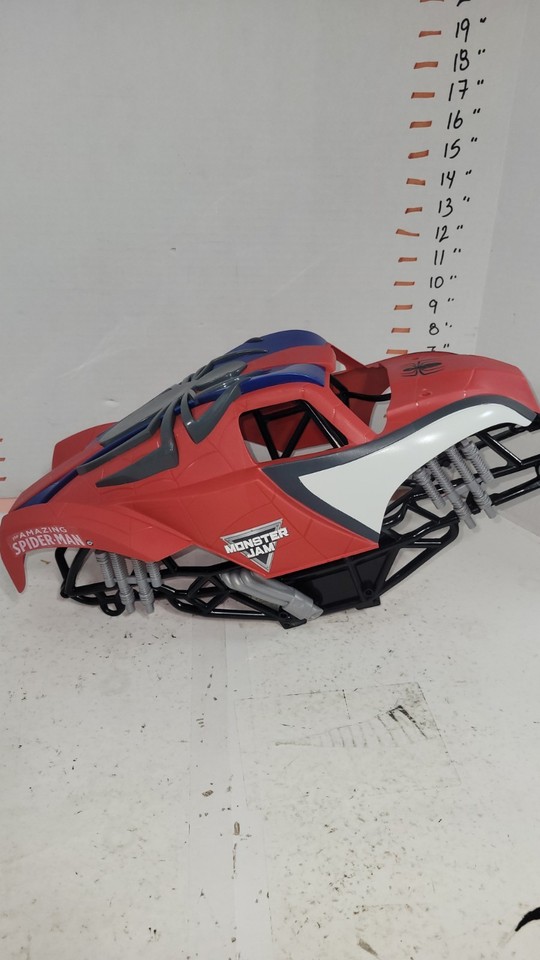 Monster Jam Marvel Mega Spider-Man RC Monster Truck Cover Body Only | eBay