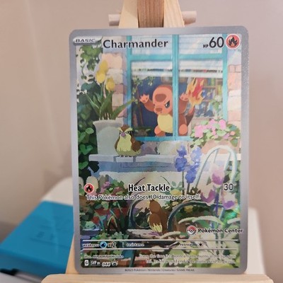 Charmander SVP 044 Pokemon Center Stamped ETB Obsidian Flames Promo ...