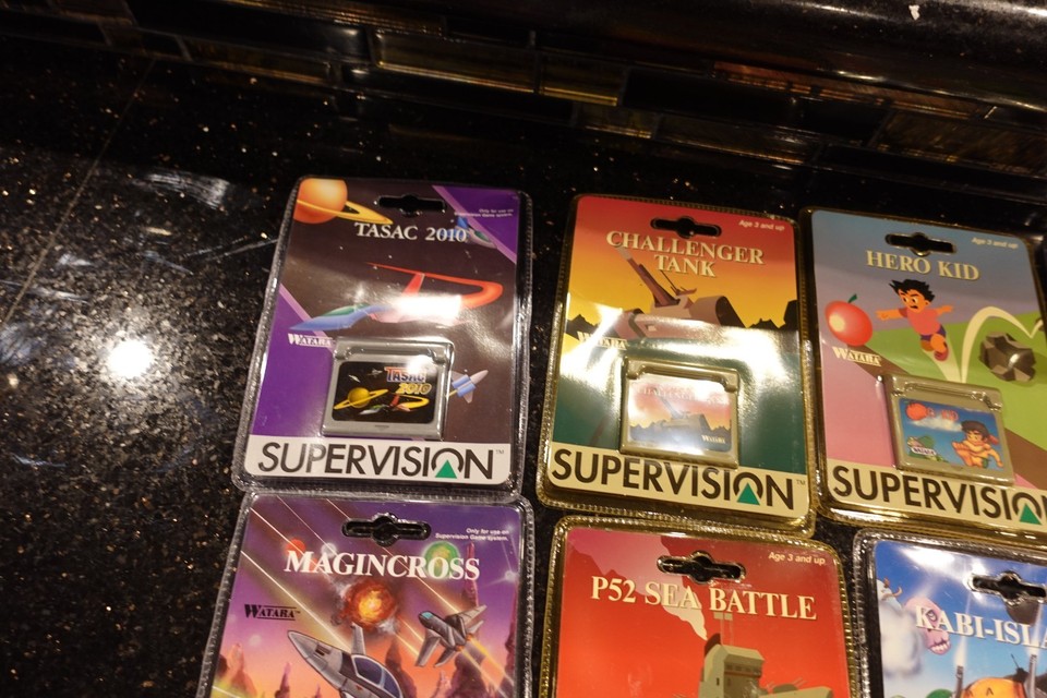 14X Games for SUPERVISION Vintage Electronic Handheld Tabletop Video ...