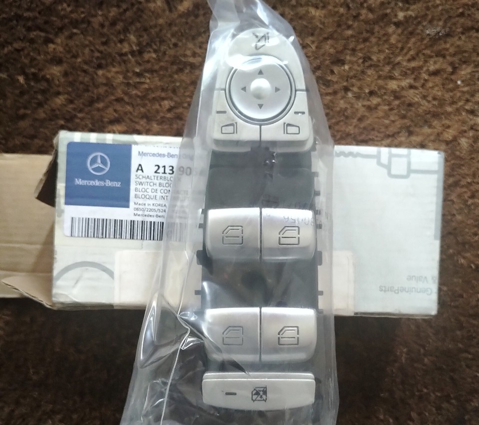 Genuine Mercedes-Benz A2139054803 W213 W257 W290 Front Left Door Window ...