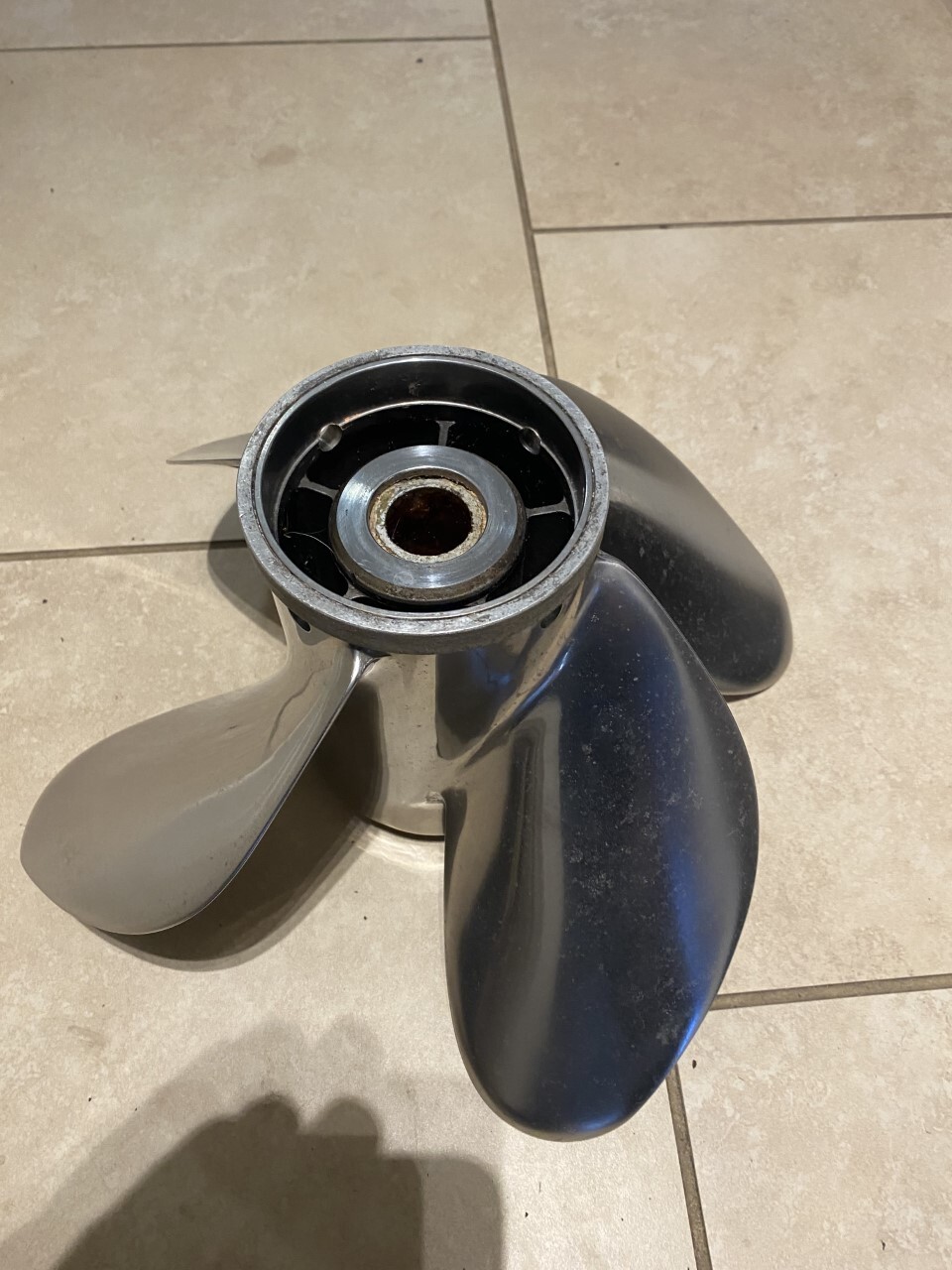 4 BLADE 15 X 20P POWERTECH SS PROP, Off Yamaha 200hp Single | eBay