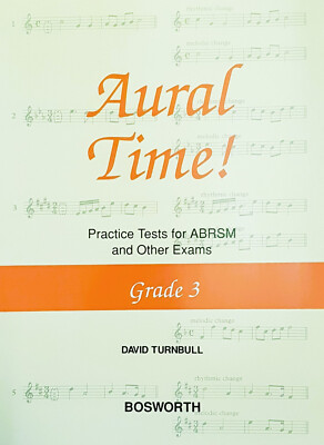 Aural Time ! Grade 3 Exam Music Book Practice Tests ABRSM & Other Exams ...