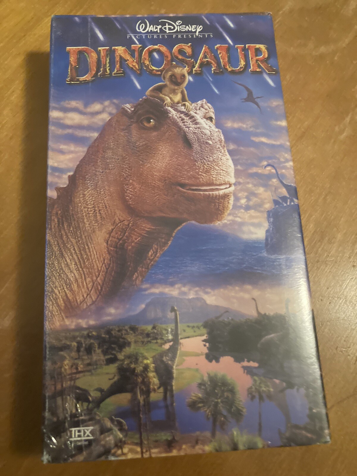 Rare Sealed VHS DINOSAUR (2001) VHS - Slip Cover Cardboard Cover ...