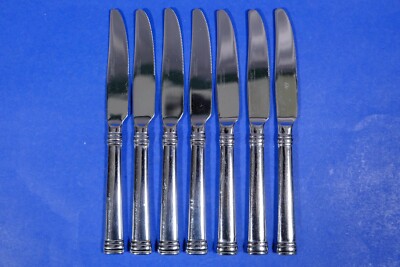 7 x Cambridge Tuscany Stainless Solid Dinner Knives 9 ¼” | eBay