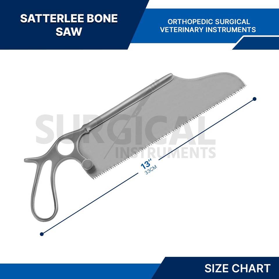 Satterlee Bone Saw 13" Orthopedic Surgical Veterinary Instruments ...