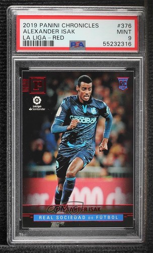 2019-20 Panini Chronicles - Panini La Liga Red #376 Alexander Isak (RC ...