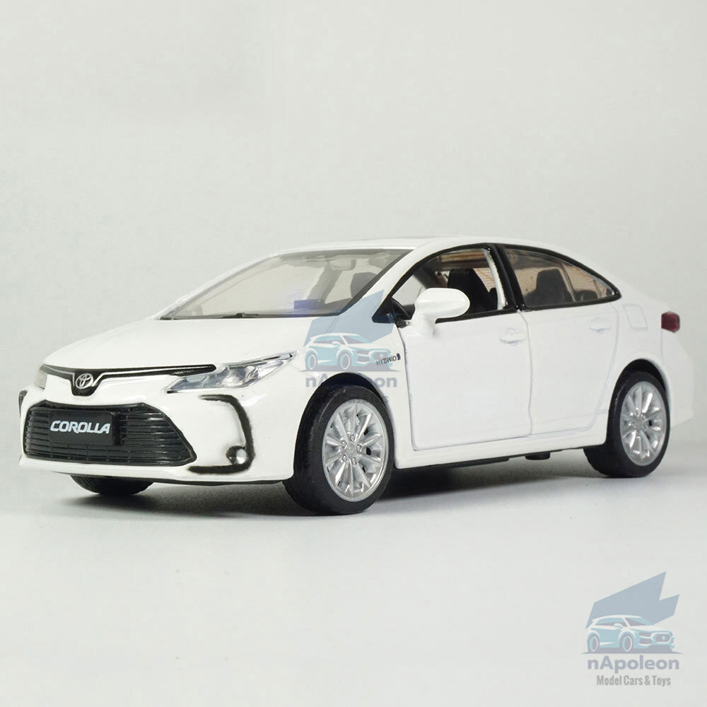 1:33 Toyota Corolla Hybrid Model Car Diecast Toy Vehicle Collection ...