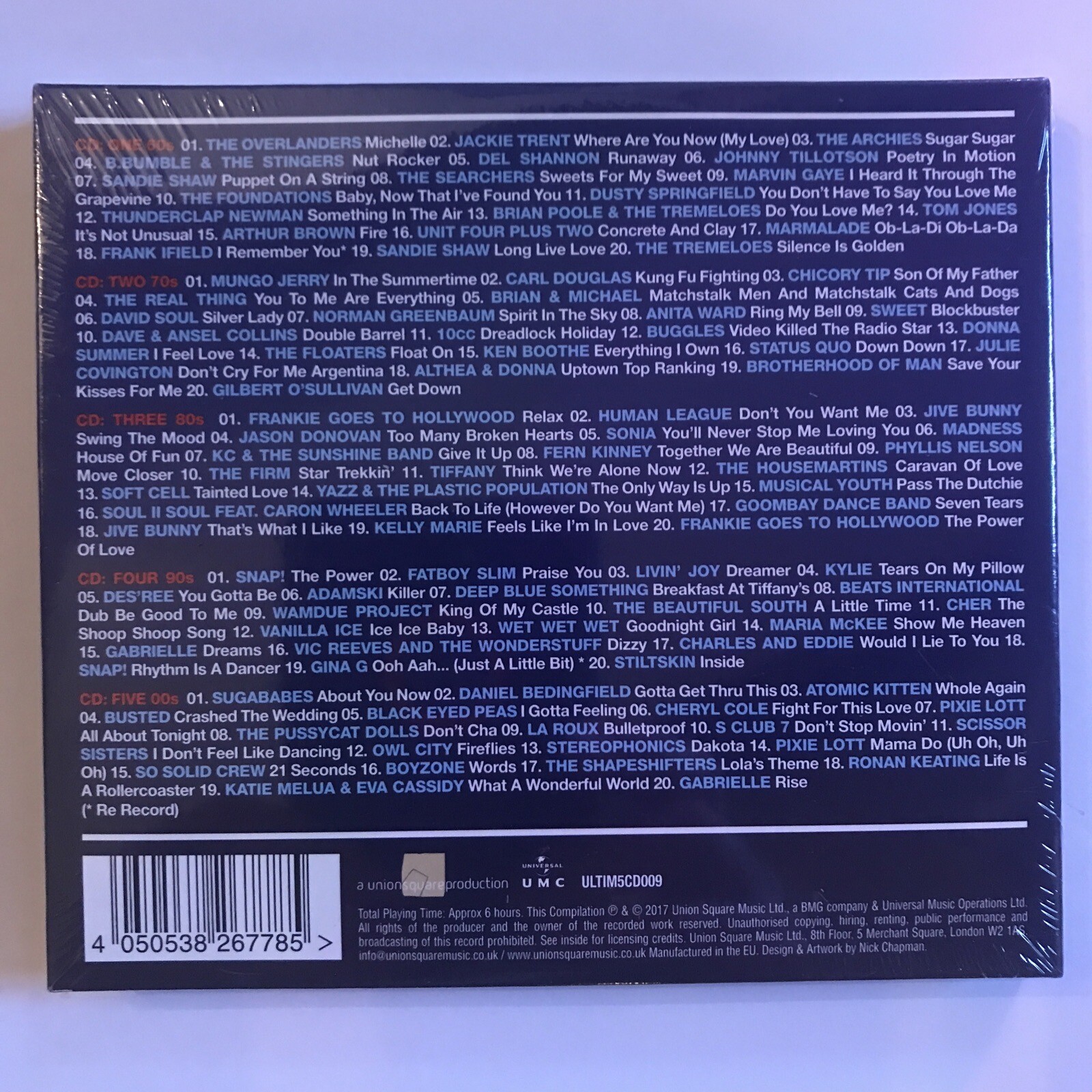 NEW: 100 Hit Tracks: Number 1s Ultimate Collection 5 CD set (2017) 6 ...
