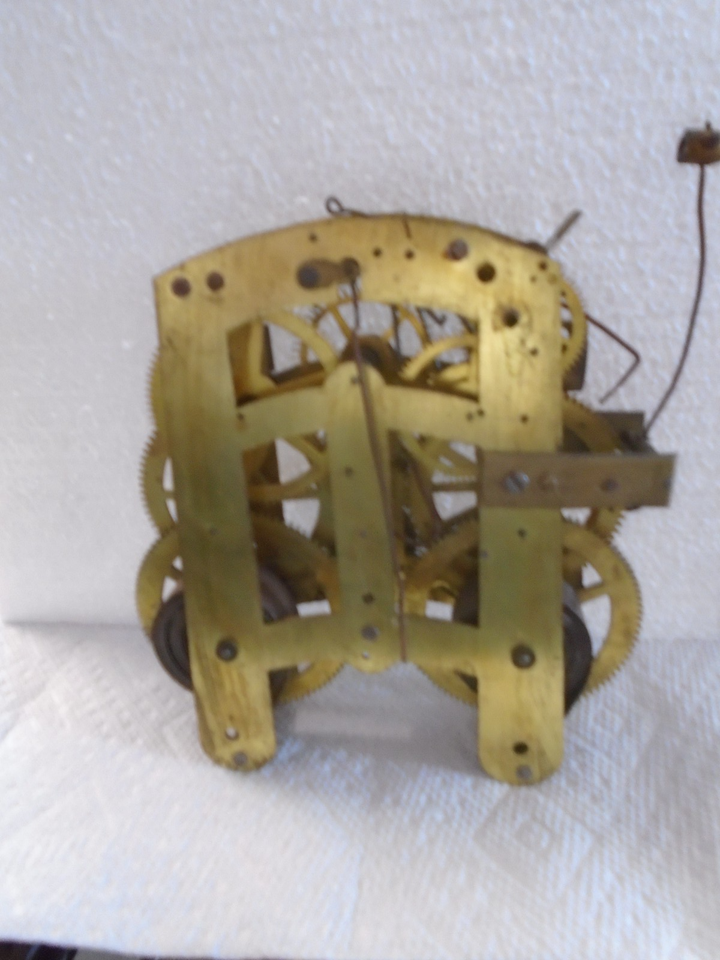 Large Antique-Seth Thomas Clock Movement/Parts-#B205 | eBay