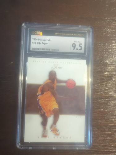 2004-05 Fleer Flair #53 Kobe Bryant CSG 9.5 | eBay
