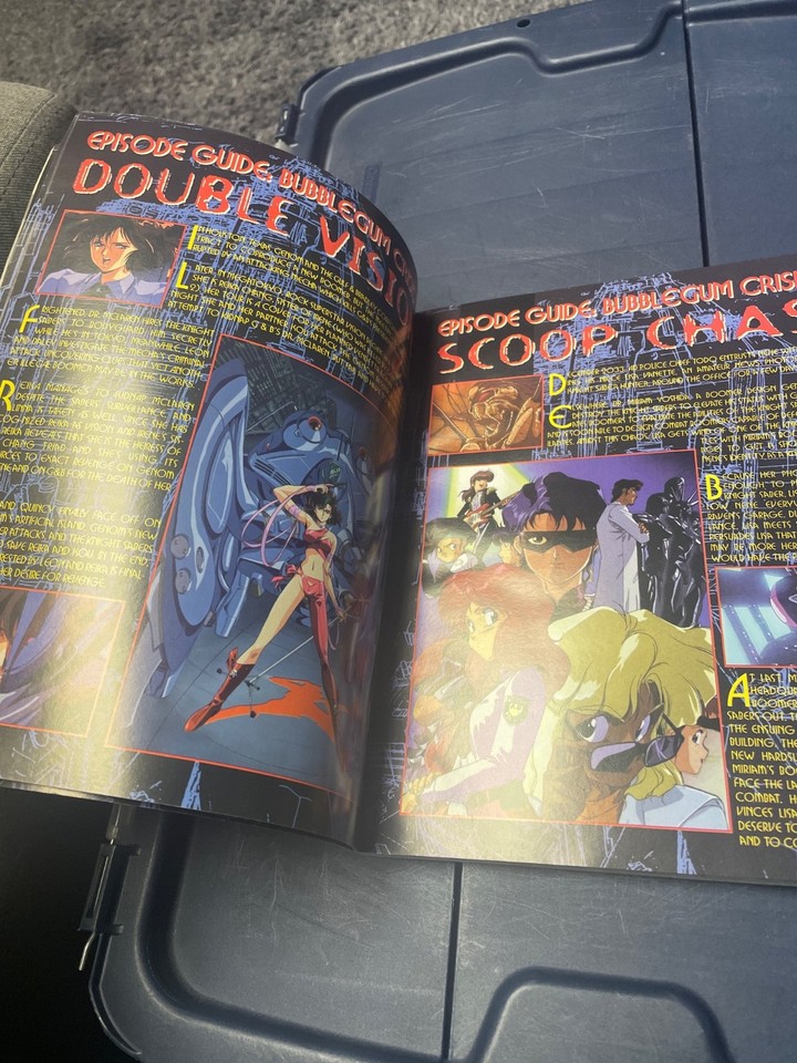 Bubble Gum Crisis MegaTokyo 2033 Fusion RPG Talsorian Games Anime BG ...