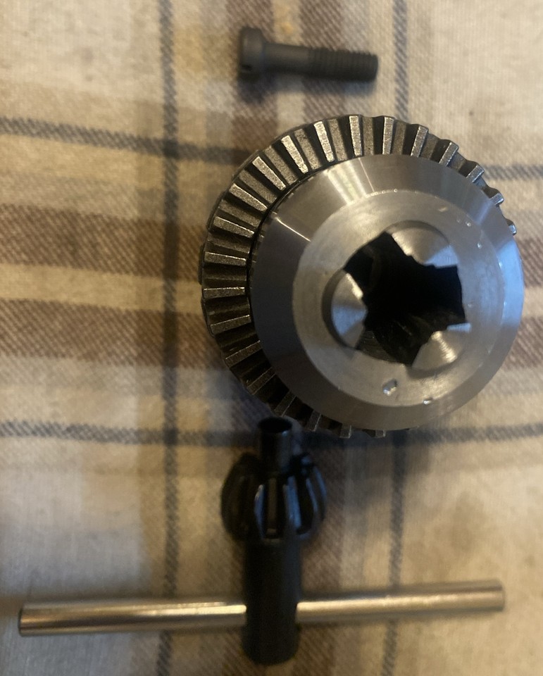 Jacob’s 33BA 1/2-20Drill Chuck W/ Key & Set Screw (5/64-1/2 IN. / 2-13 ...