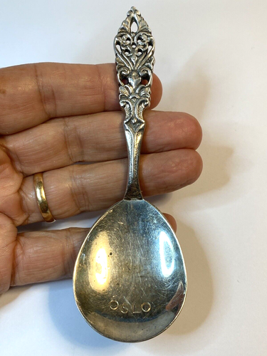 Vintage Oslo Silver Spoon NM Norwegian 5" and stamped 80 | eBay