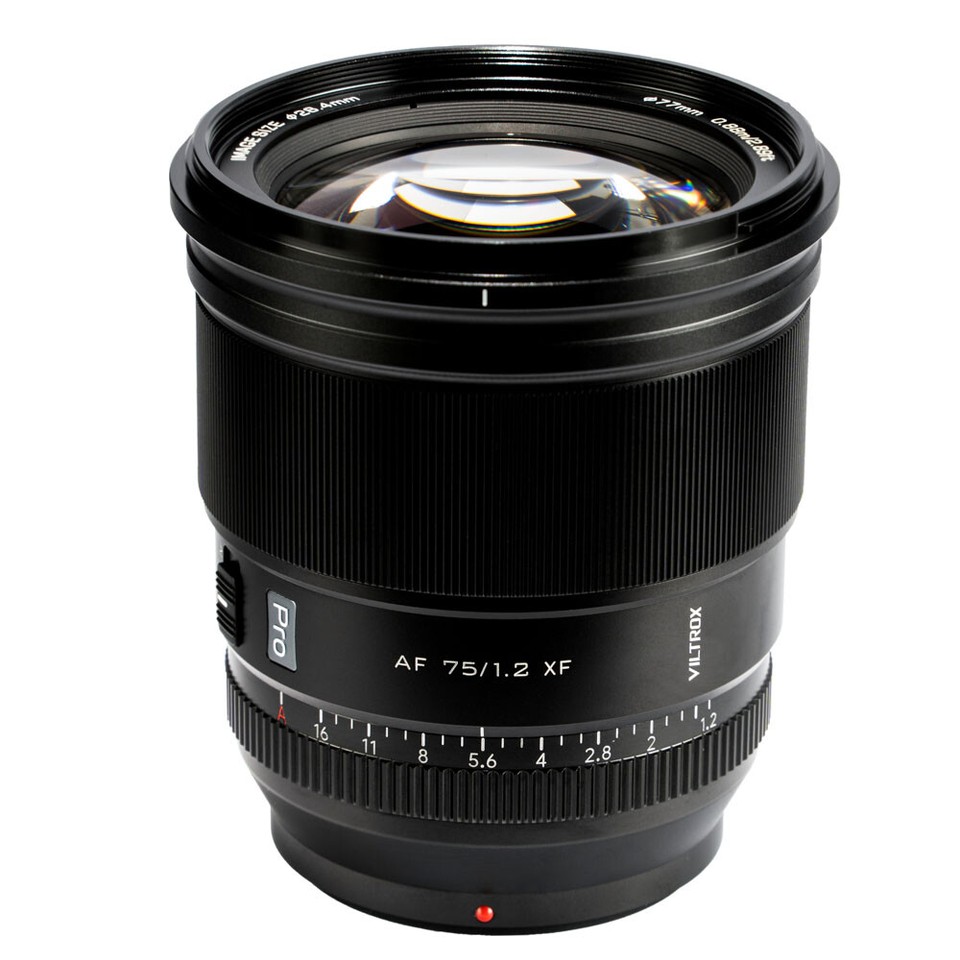 Viltrox 75mm F1.2 AF Auto Focus Lens for Fujifilm Fuji X mount Cameras ...