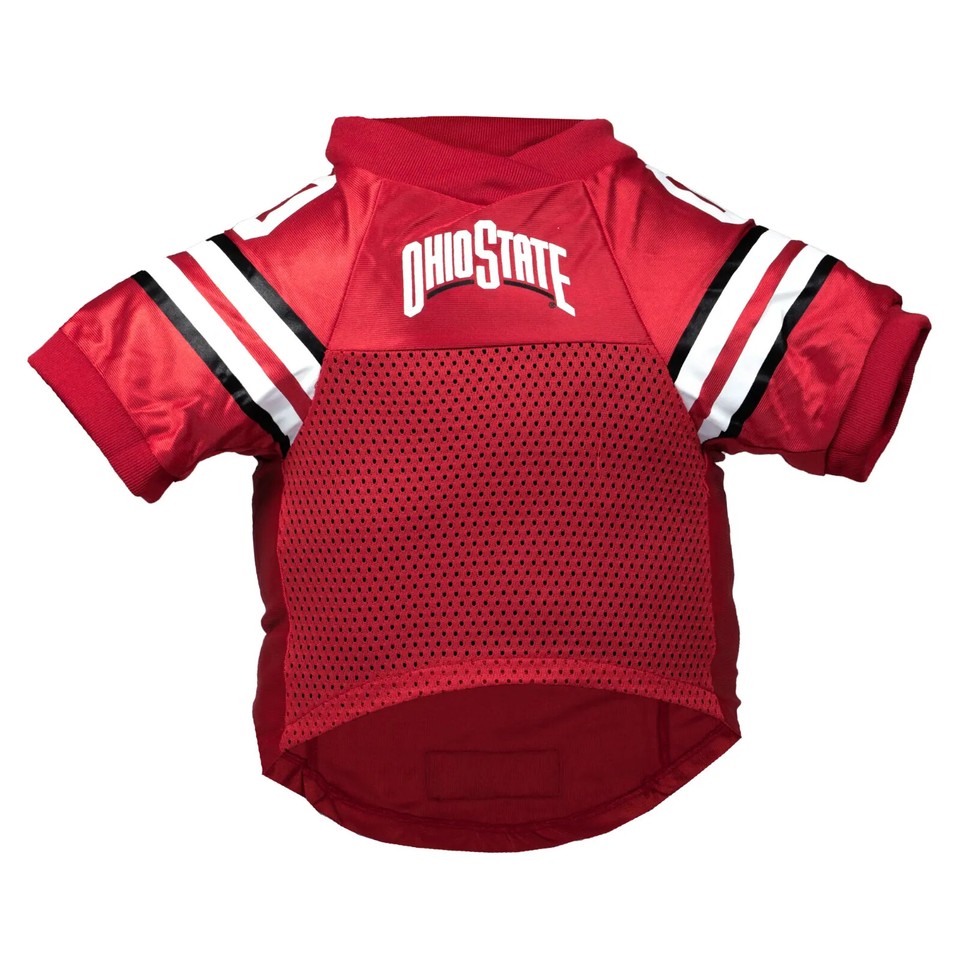 OHIO STATE BUCKEYES DOG CAT JERSEY PREMIUM DAZZLE FABRIC | eBay
