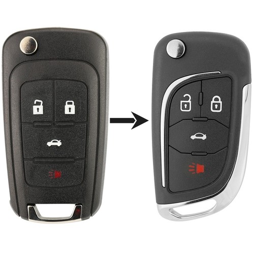 Holden 4 Button Car Key Replacement Upgrade Cruze, Trax, Barina, VF ...