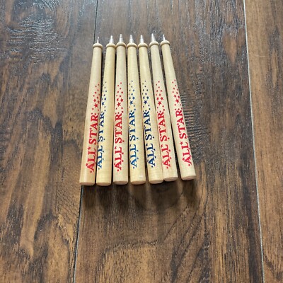 All Star Baseball Bat Pen vintage, collectible set of 7 | eBay