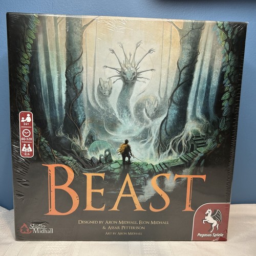 SEALED NEW Beast Board Game by Studio Midhall Retail Pegasus Spiele ...