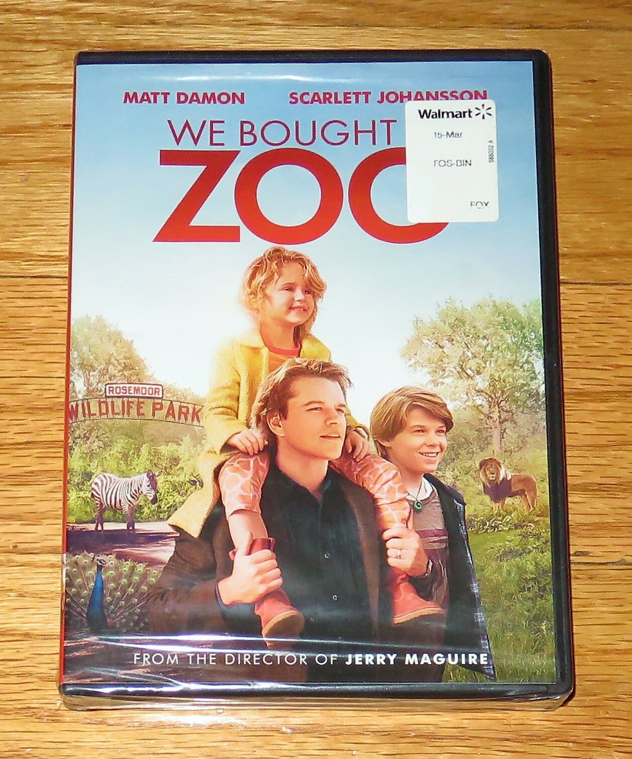 We Bought a Zoo (DVD, 2012)Matt Damon Scarlett Johansson Based on True ...