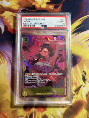 PSA10 One Piece Card Game Japanese Viola Parallel Memorial Collection ...