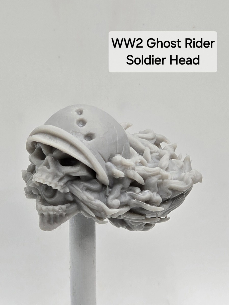 Ghost Rider Head Logo Vintage Wings And Skull Logo Design Graphic