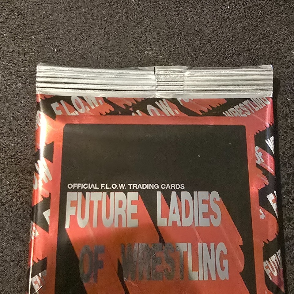F.L.O.W. Future Ladies of Wrestling Pro Wrestling Sealed Pack Trading ...