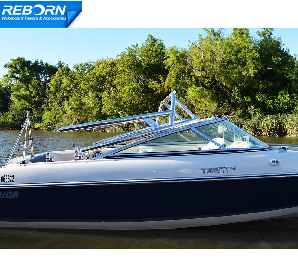 Reborn Launch Forward-facing Boat Wakeboard Tower polished | Fast ...