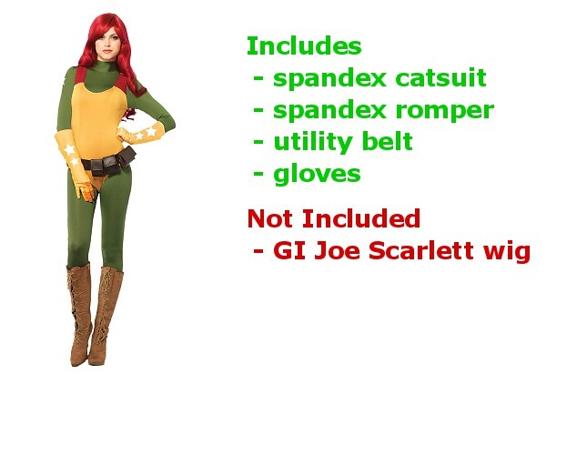 Scarlett Gi Joe Costume