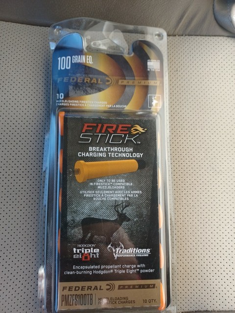 Federal Premium Fire Stick for Muzzleloader - Pack of 10 (PMZFS100T8 ...