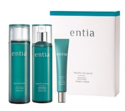 Coreana Entia aqua plus skin care 3pcs set moisture soothing care | eBay