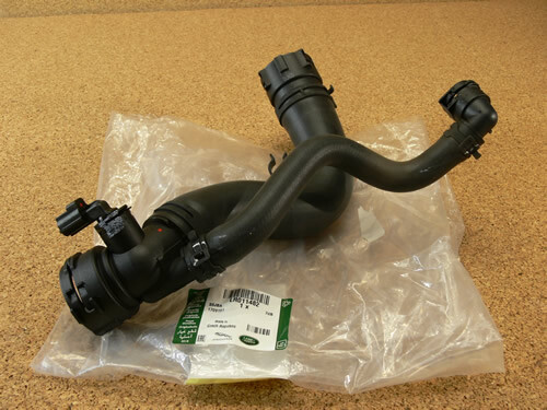 GENUINE LAND ROVER RADIATOR TO THERMOSTAT HOSE RANGE ROVER 10-12 ...