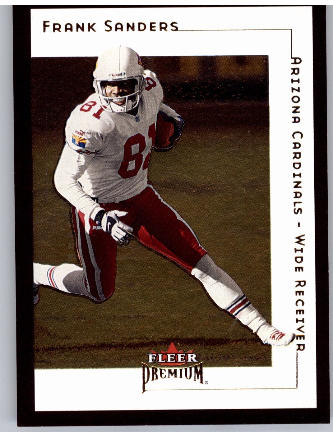 2001 Fleer Premium #SR 21 Frank Sanders Star Rubies #/125 | eBay
