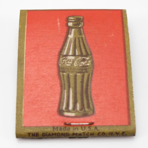 Drink Coca-Cola Vintage 1930's Diamond Match Co. Unstruck Matchbook | eBay