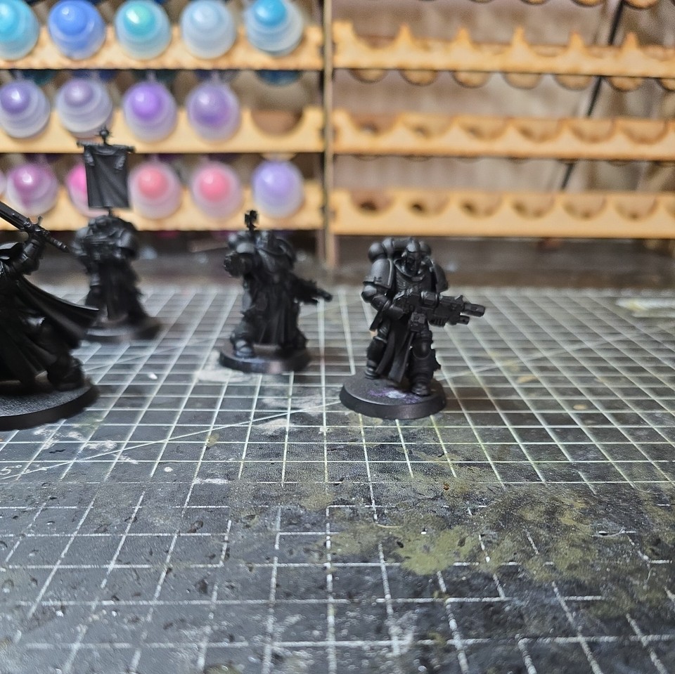 Warhammer 40k Sternguard Veteran Squad with Primaris Kitbashed Captain ...